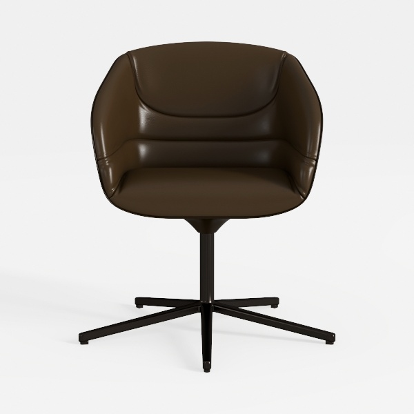 Chromcraft Caster Swivel Tilt Dining Chairs, PU | Homestyler originated ...