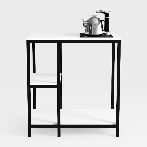 VASAGLE Bar Table Narrow, Sturdy Metal Frame, Easy | Homestyler ...