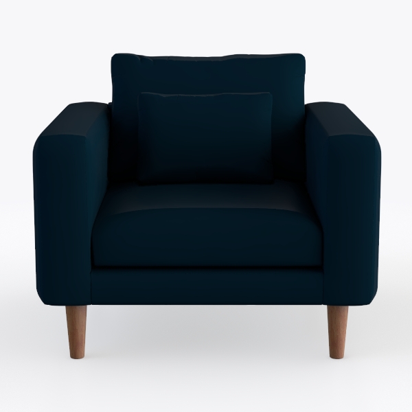 ANDORON Velvet Accent Chair with Arm for Living Ro | Homestyler